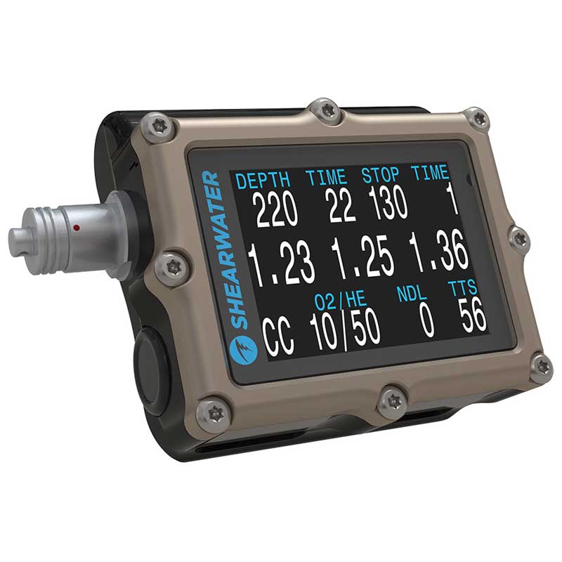 Shearwater Research Nerd 2 - Razor Go Side Mount